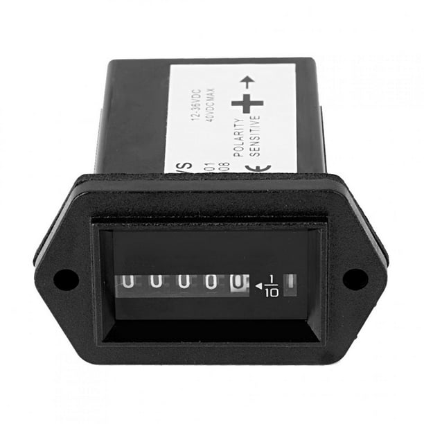 D V Engine Hour Meter,DC12-36V Engine Hour Meter Engine Hour Timer Hour ...