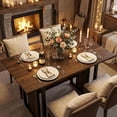 47.2 Inch Dining Table for 4, Kitchen Table with Storage, Morden Dining ...