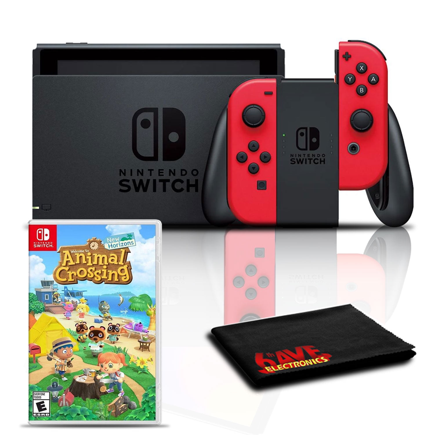 Nintendo Switch Mario Choose One Bundle with Animal Crossing Game ...