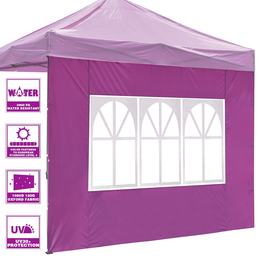 InstaHibit Universal Window Sidewall UV30+ Fits 10x10ft Canopy Shelter ...