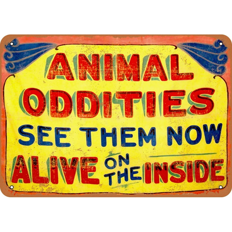 Vintage Sideshow Signs