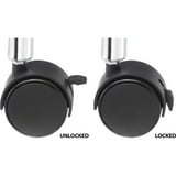 Whitmor Supreme Double Shelf Rolling Garment Rack, Metal, Chrome ...