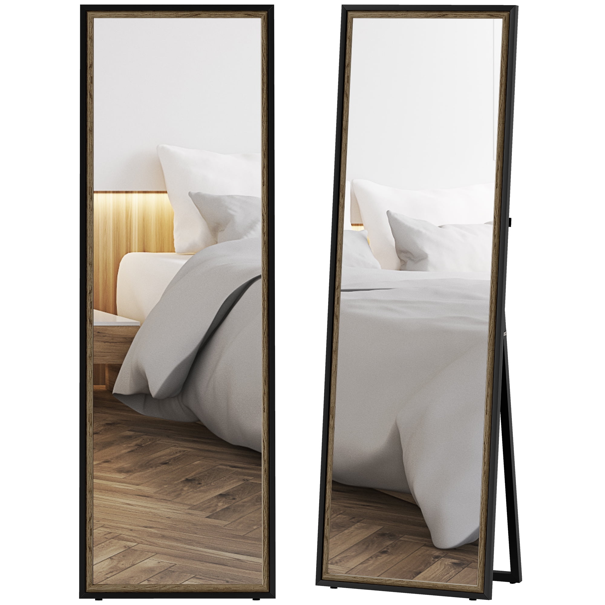 Click here for Homcom Full Length Mirror  64 X 21 Rectangle Full... prices