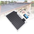 Miiottaa Portable Solar Panel Car Charger 100W Monocrystalline Silicon ...