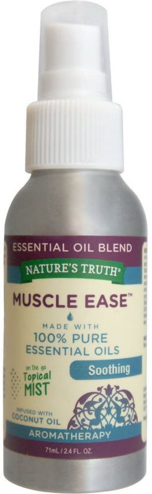 Nature's Truth Muscle Ease Soothing On the Go Hydrating Mist, 2.4 oz, 3 ...