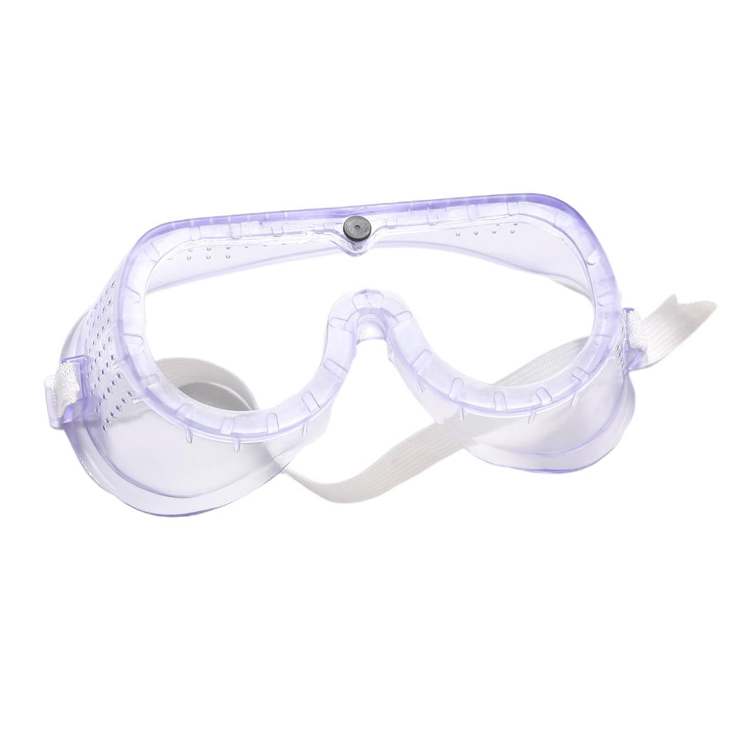 Protector de ojos de seguridad transparente Anti-salpicaduras Anti-vaho ...