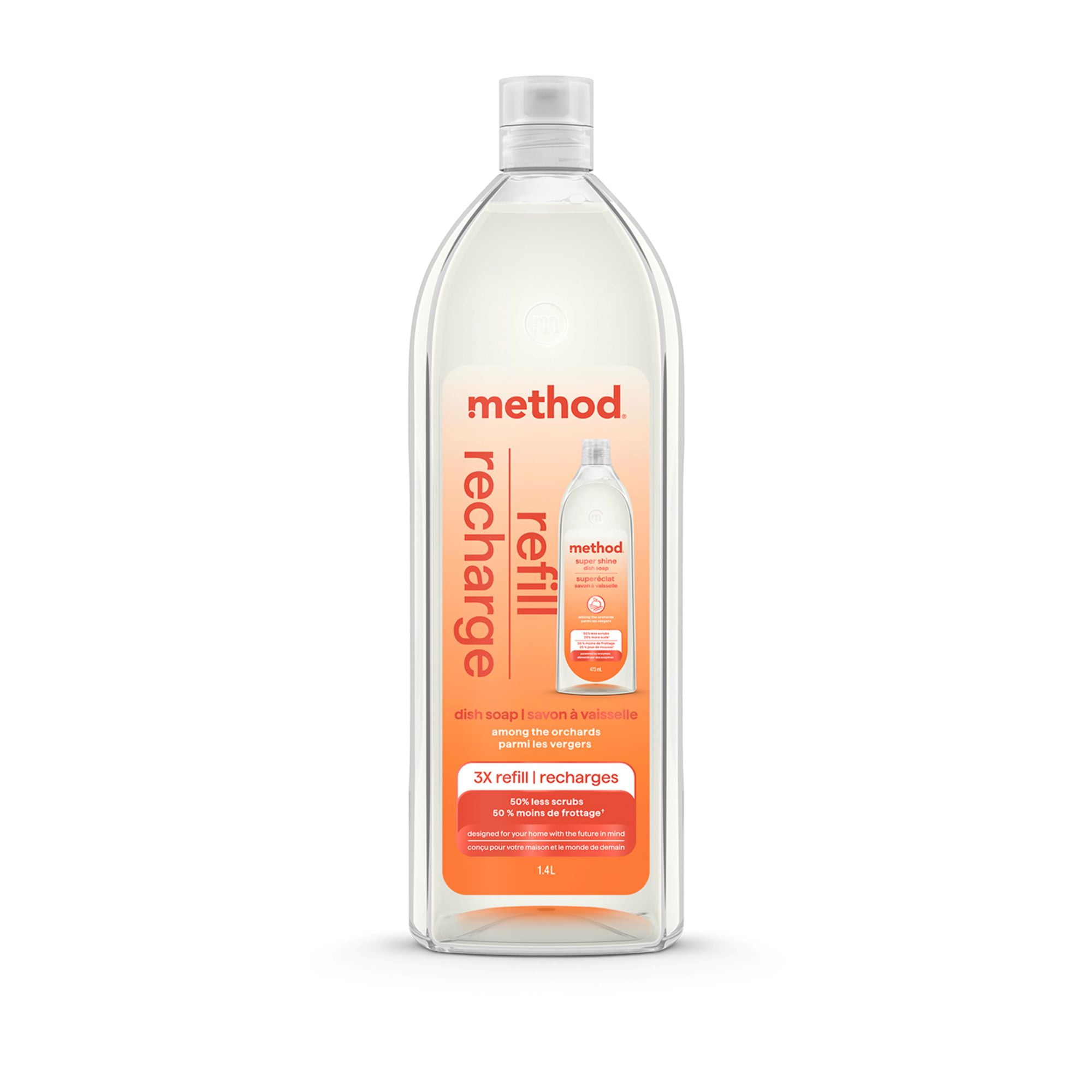 Click here for Method Refill Dish Soap Among The Orchards 1.4 L 1... prices