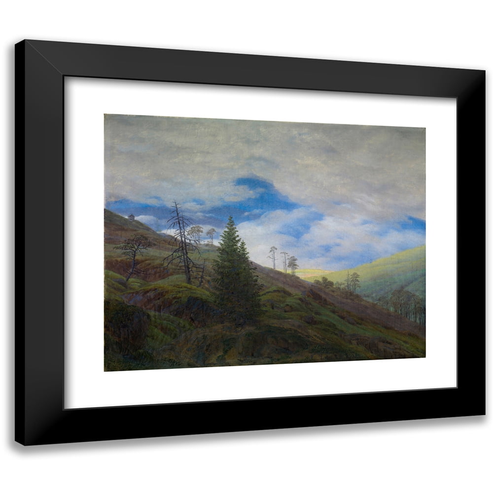 Caspar David Friedrich 18x15 Black Modern Framed Museum Art Print ...