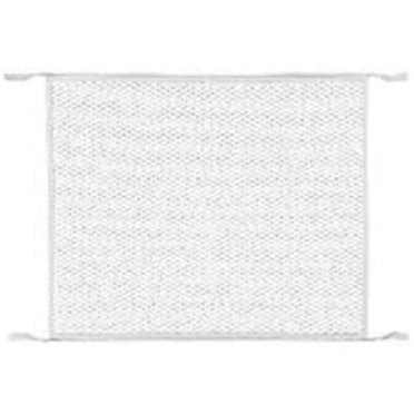 Hinged Screen Door Grill Protector, 34-1/2 in, White Molded Plastic ...