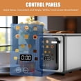 2 Slice Toaster with Touchscreen, 6 Shade Settings & Digital Timer for ...
