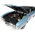 1968 Oldsmobile 442 W30 Holiday Coupe Teal Frost Metallic with Red and ...