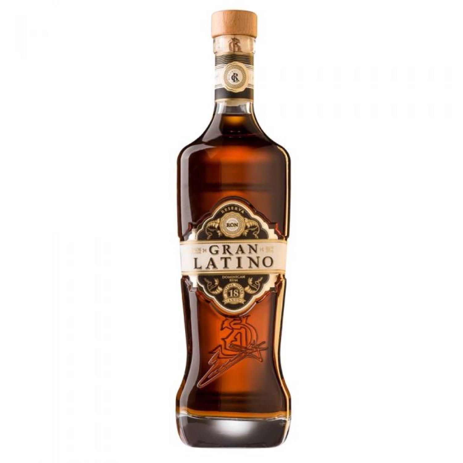 Pack de 6 Ron Gran Latino 18 Años 750 ml | Walmart en línea