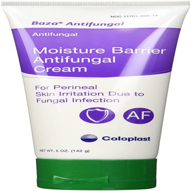 Coloplast Baza Moisture Barrier Antifungal Cream 5 oz (Pack of 2 ...