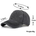 Criss Cross Hat Washed Distressed Baseball Cap Ponytail Hat High Messy ...