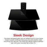 Ematic Adjustable 2 Shelf for DVD Player, Cable Box, with HDMI Cable ...