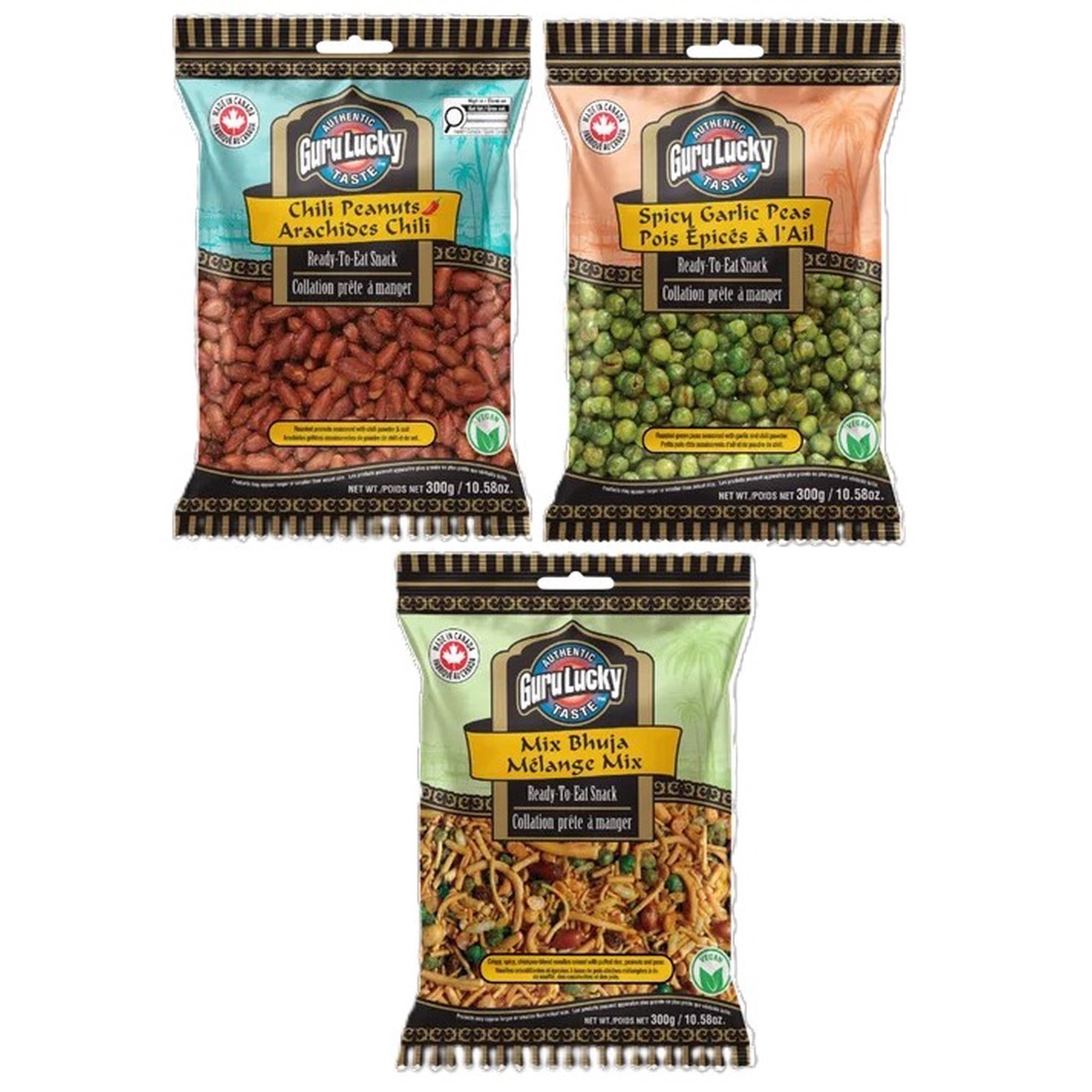 Click here for Gurulucky Assorted Indian Snacks Combo - Pack Of 3... prices