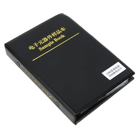 Lectronic Component Sample Book 80 Value Sample Book Black For Sample ...