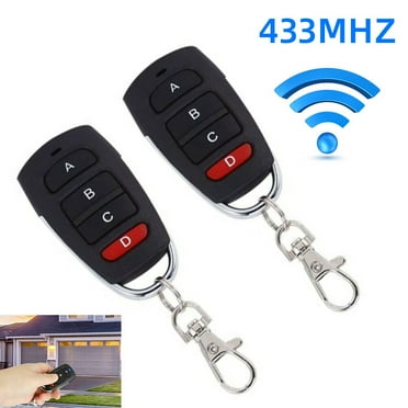 Universal Electric Garage Door Remote Control 433Mhz Replacement Key ...