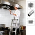 4 Divisions Flue Clear Set Highlighting Flexible Wire Brushes for Easy ...