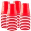 True Lil' Reds Mini Disposable Cups, Shot Glasses Red Cups 1.75oz Set ...