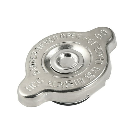 Vehicle Radiator Coolant Recovery Cap Radiator Cap Silver Tone 24864003 ...