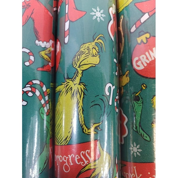 The Grinch Wrapping Paper