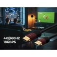 Monoprice 75ft 4K@24HZ 10.2GBPS High Speed HDMI Cable 12739 - Walmart.com