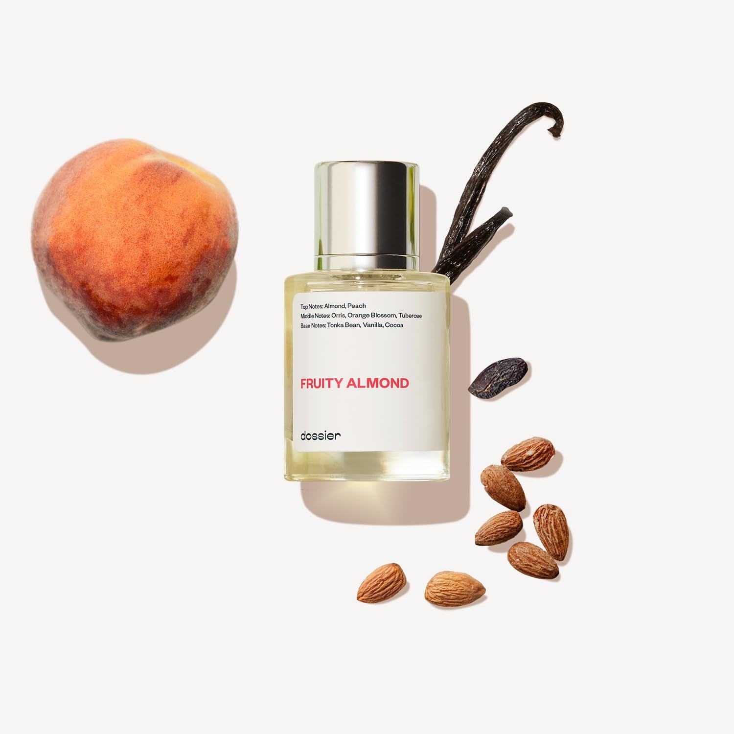 Perfume Dossier Fruity Almond Eau de Parfum, 50 ml, para mujeres y ...