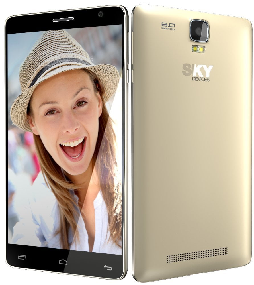 SKY Devices 5.5W, 5.5" HD Display, 4G GSM Unlocked 4GB Dual-SIM ...