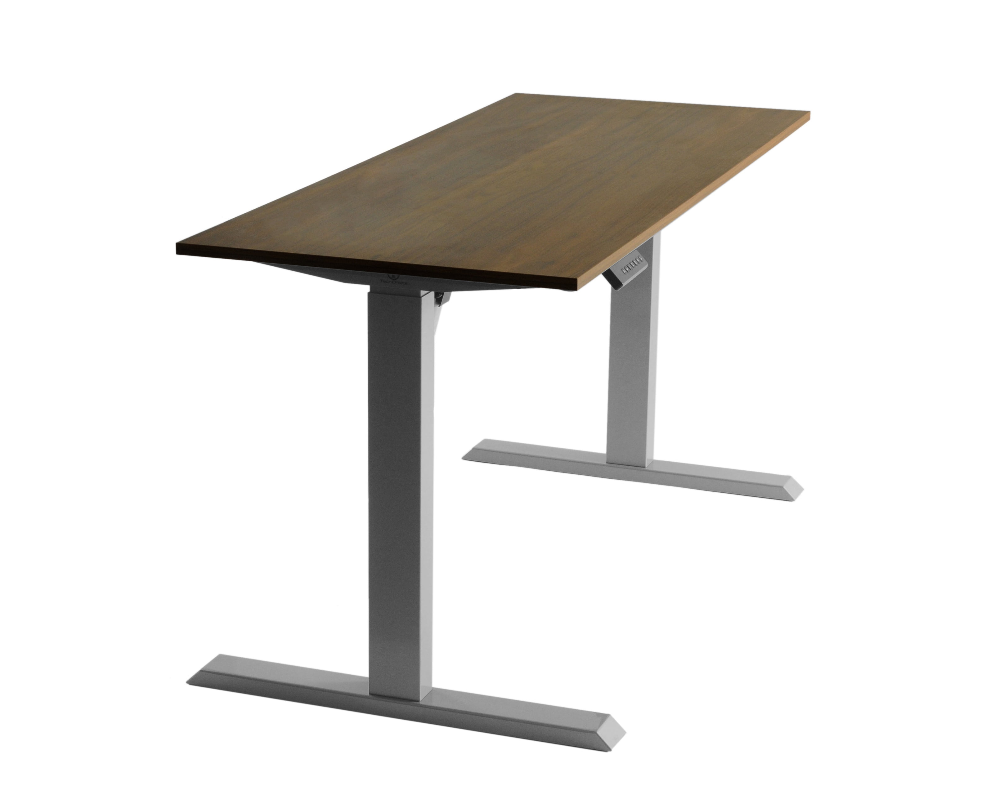 TechOrbits Electric Standing Desk Frame With 60 x 24 Inc Tabletop ...