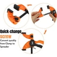 Mr. Pen, Bar Clamps for Woodworking, 6", 2 Pack, Plastic Body - Walmart.com