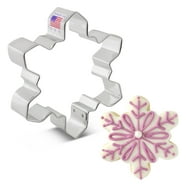 Comfort - Grip Cookie Cutter 4" - Snowflake - Walmart.com
