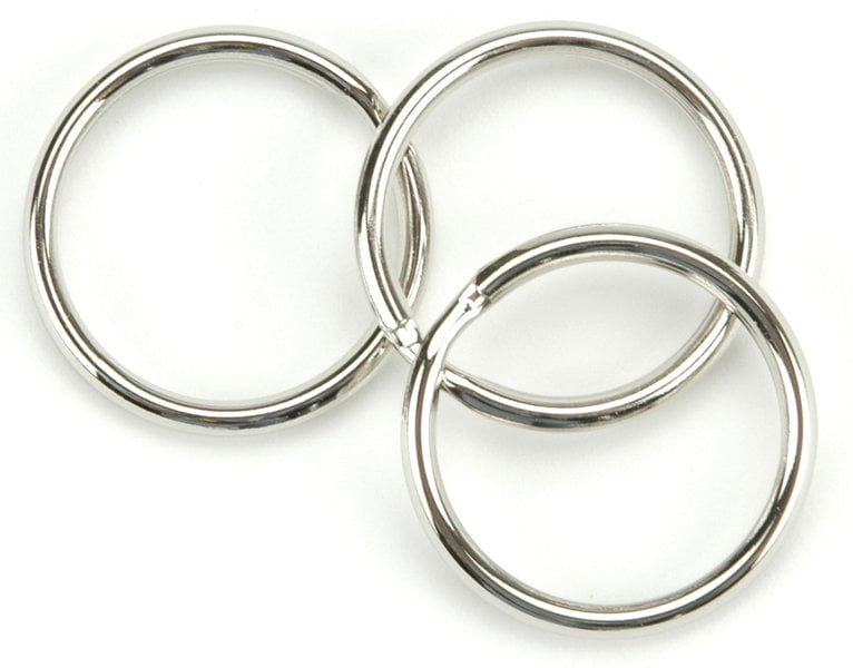 Nickel Split Key Rings-1" 10/Pkg | Walmart Canada