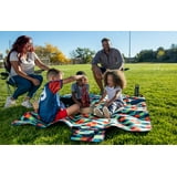 Ozark Trail Tent Rug / Blanket 60" x 70", Outdoor, Foldable, Adjustable ...