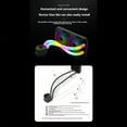 2PCS Silicone Water Cooler Soft Tube ARGB Luminous Sleeve 5V 3PIN Fluid ...