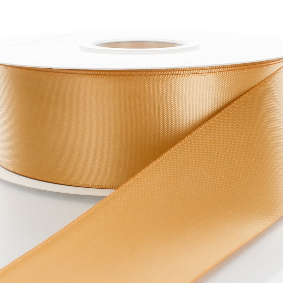 3" Old Gold Double Faced Satin Ribbon 100 Yards - Walmart.com