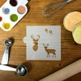 Deer - Buck Cookie and Craft Stencil CM120 by Designer Stencils ...