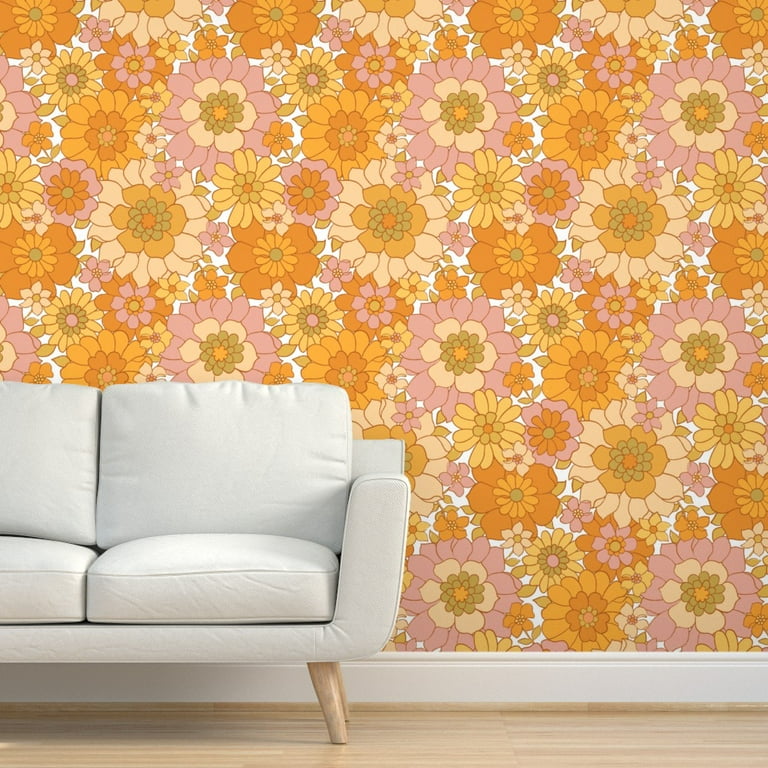 70s Flower Wallpaper