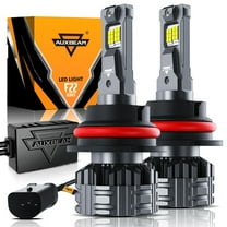 Auxbeam F2 Series 9007 LED Headlight Bulb, 52W, 6500K Cool White ...