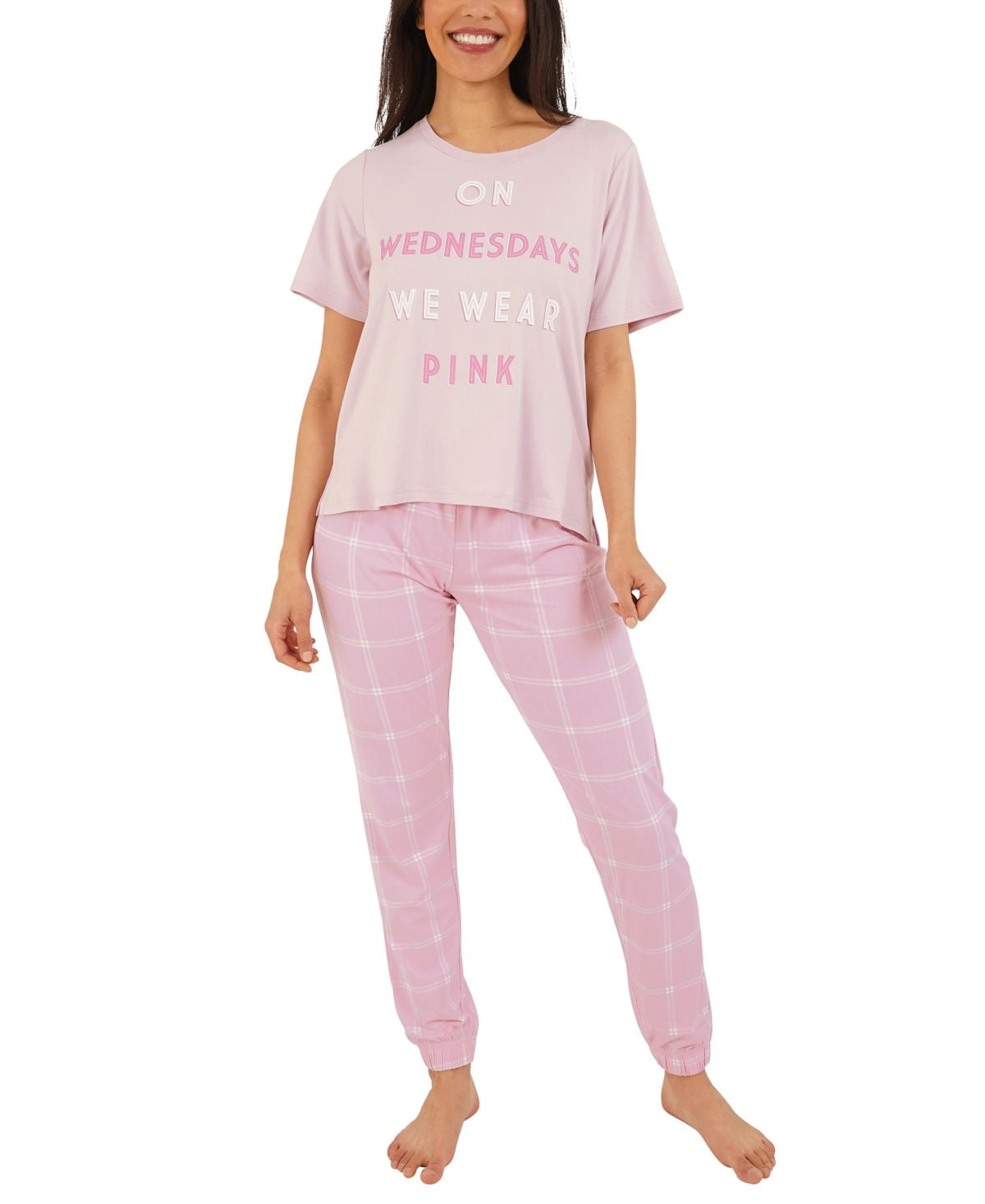 Munki Munki Womens Mean Girls Pajama Set - Walmart.com