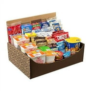 Foxy Fane Deluxe Snack Box - 120ct Assorted Party Fun Grocery Items ...