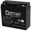 Mighty Max 12V 18AH SLA Replacement Battery, ML18-12XRP with Reverse ...