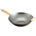Free Shipping! Helen’s Asian Kitchen Wok, Carbon Steel and Bamboo, 14 ...