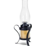 40-Hour Hurricane Lantern, Black Beeswax with Cotton Wick - Walmart.com