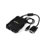 StarTech NOTECONS02X Laptop to Server KVM Console with Rugged Housing ...