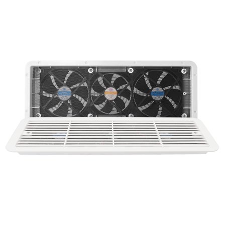 Rv Refrigerator Cooling Fan, Anti Aging Quiet Rv Fridge Fan 12V with ...
