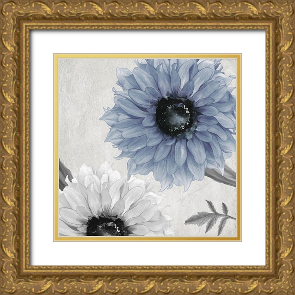 Sommers, Mindy 26x26 Gold Ornate Wood Framed with Double Matting Museum ...