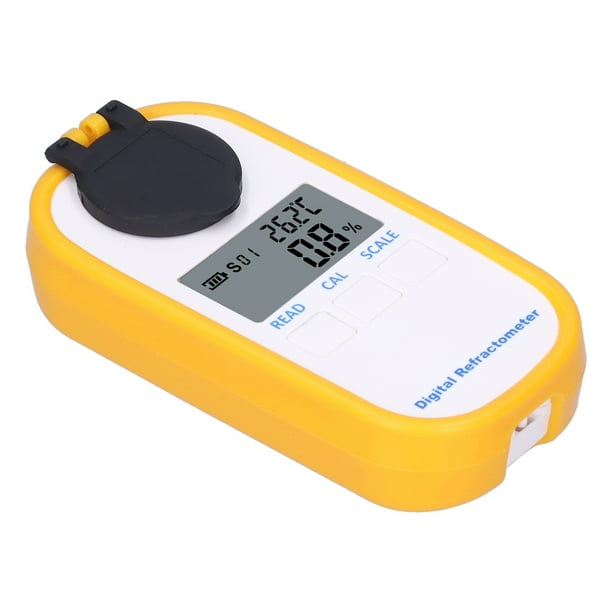 Sweetness Meter, Easy Operation Accurate Digital Refractometer Plastic ...