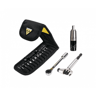 Topeak Pro Torq Stick Kit, 4-20Nm Ratchet Torque Wrench with 18 Tool ...