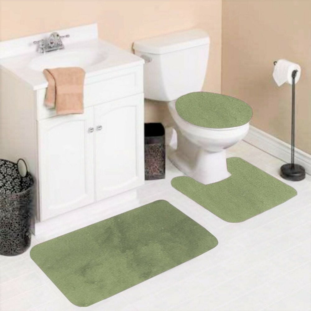 Click here for Dosaele 3-Piece Set #6 Sage Green Bathroom Bath Ma... prices